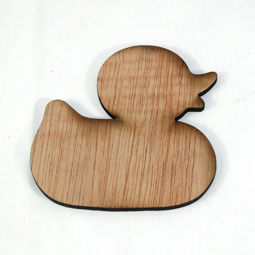 Duck laser cut plywood animal / bird shapes for craft making ...