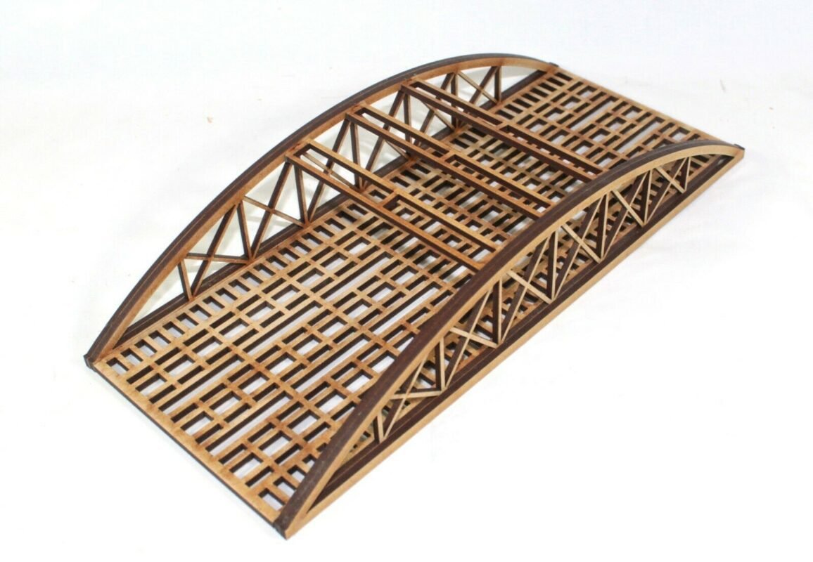 Single Track Engine shed OO Gauge Model Railway MDF Laser Cut 00 1:76 ...