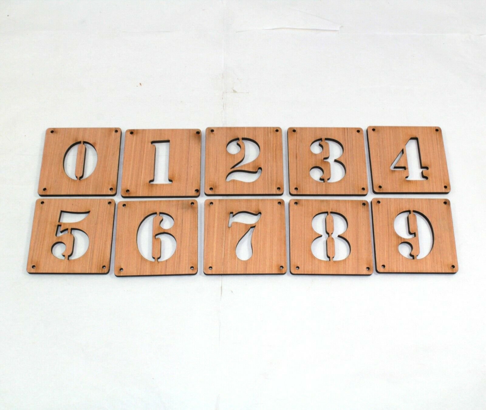 Bee BeautifulWooden Square Beehive Numbers 1-10