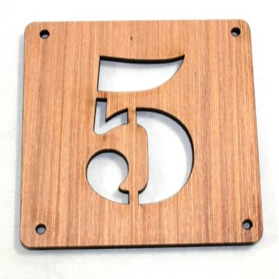 Bee BeautifulWooden Square Beehive Numbers 1-10