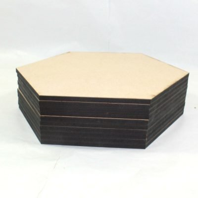 MDF Hexagon shapes - Bee Beautiful