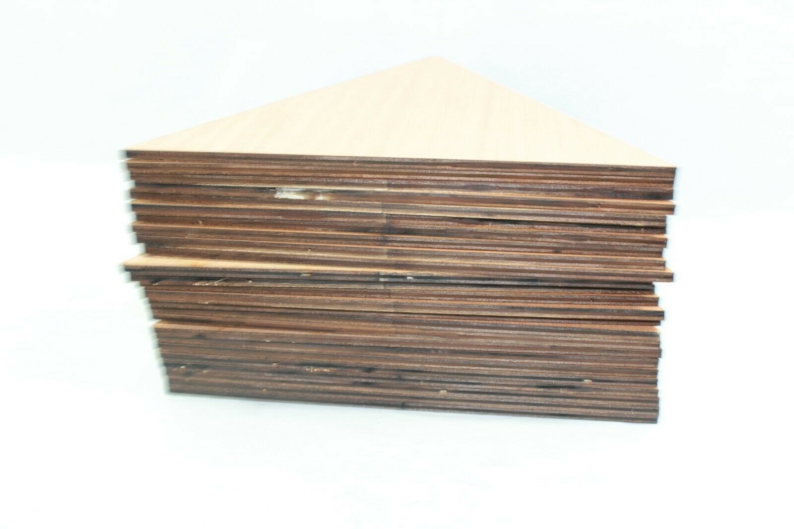 Plywood Triangle shapes 250mm - Bee Beautiful