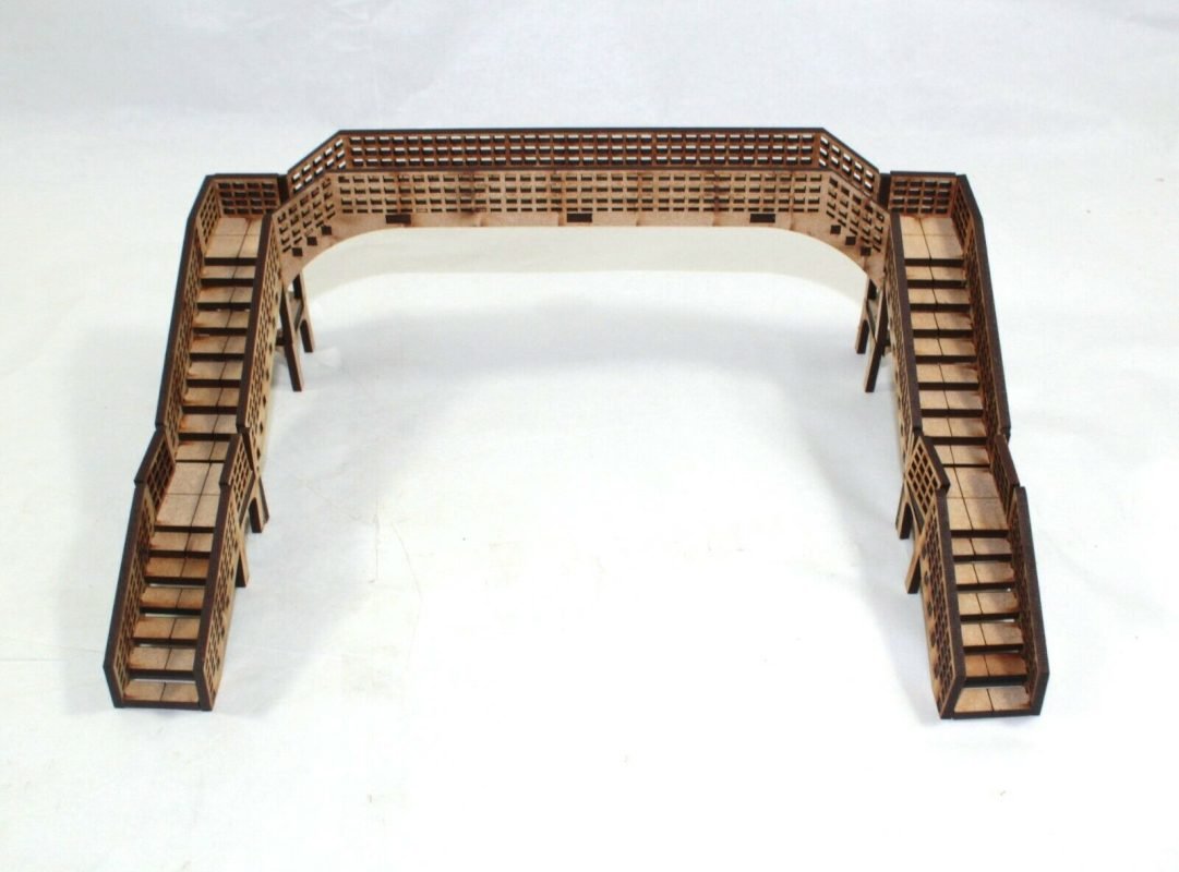 Single Track Engine shed OO Gauge Model Railway MDF Laser Cut 00 1:76 ...